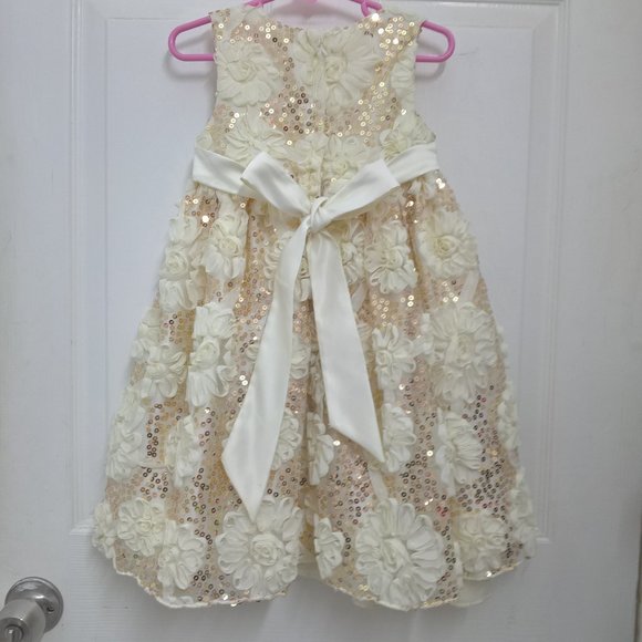 Rare Editions | Dresses | Rare Editions Sparkling Flower Dress | Poshmark